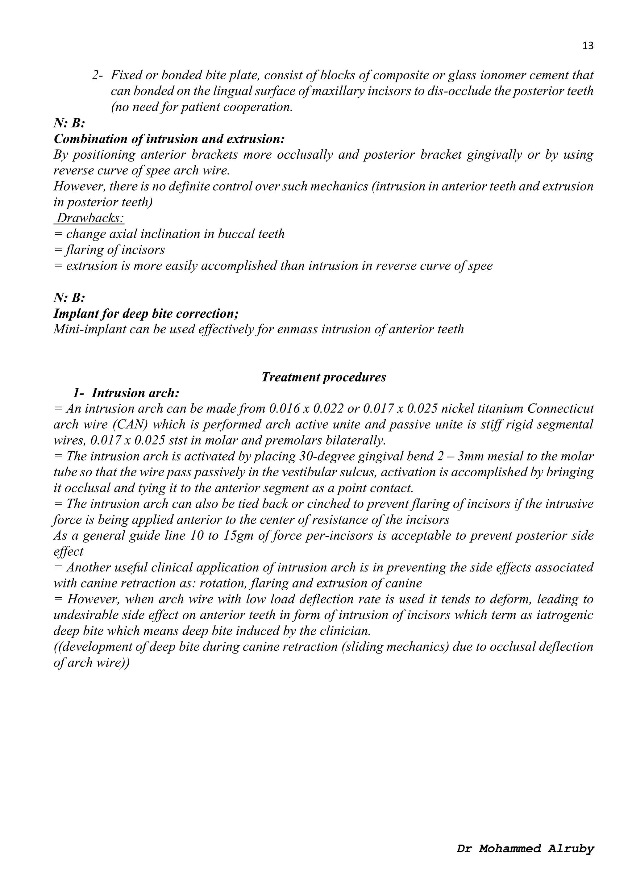 excessive over bite in orthodontics.docx