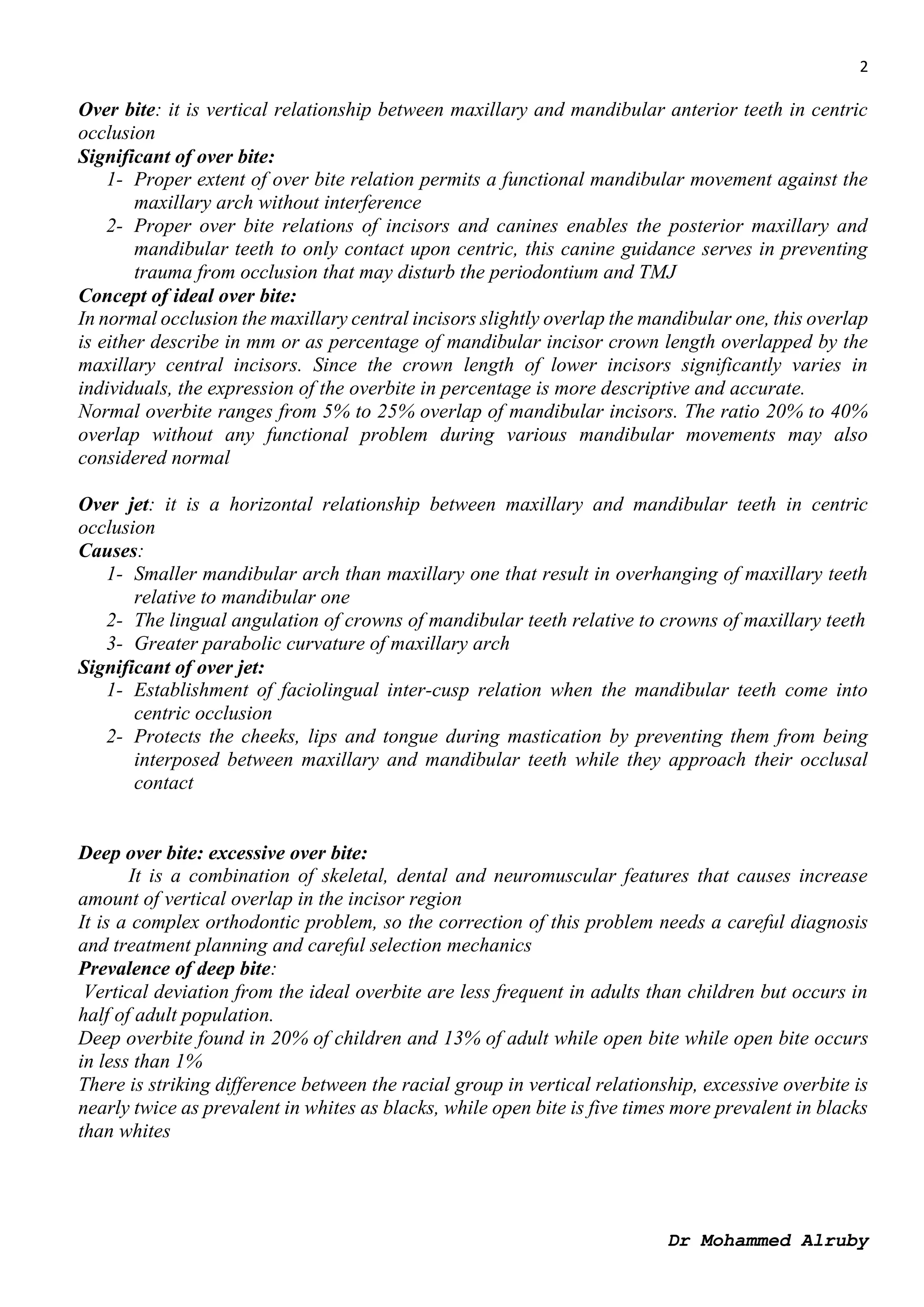excessive over bite in orthodontics.docx