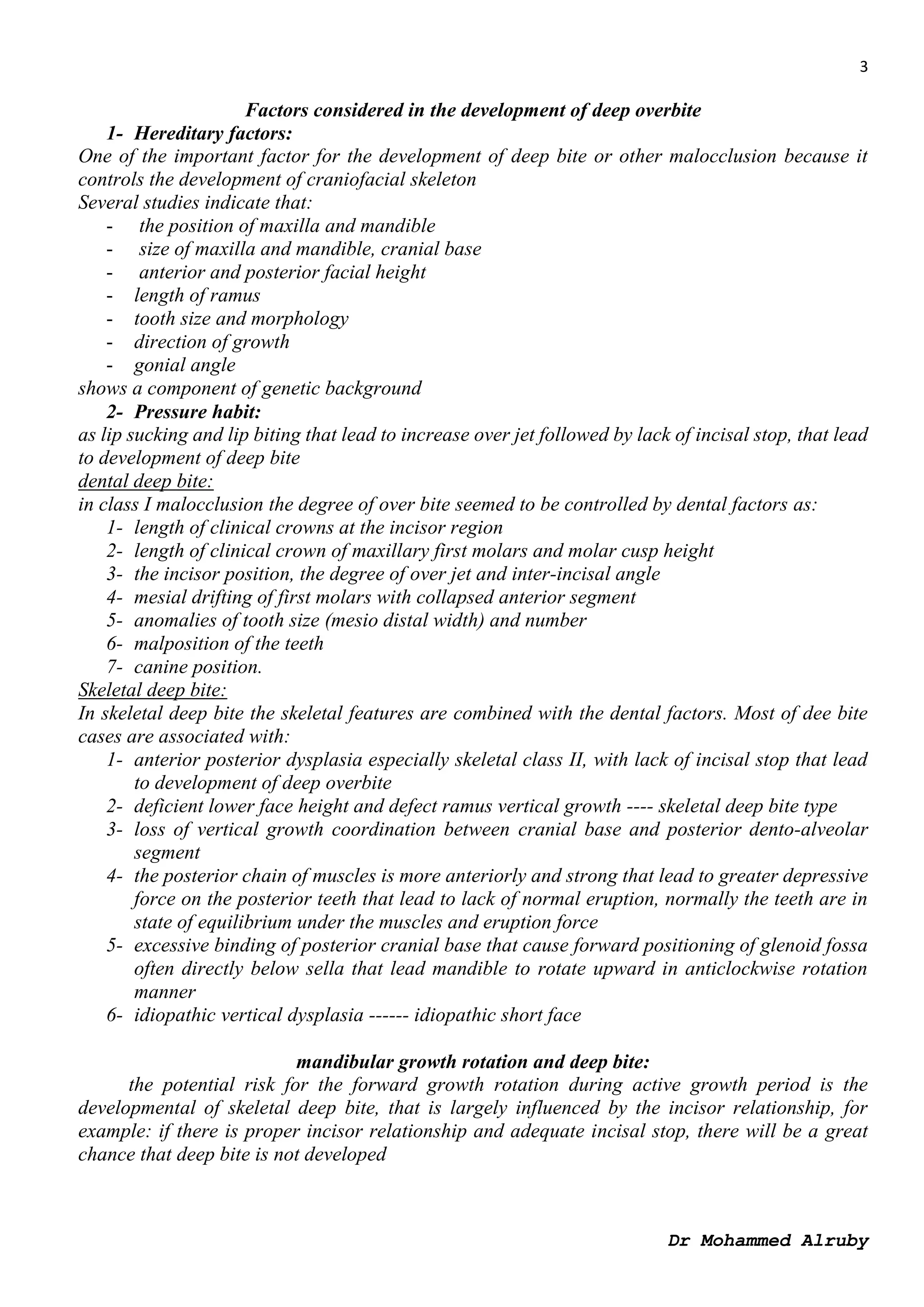 excessive over bite in orthodontics.docx