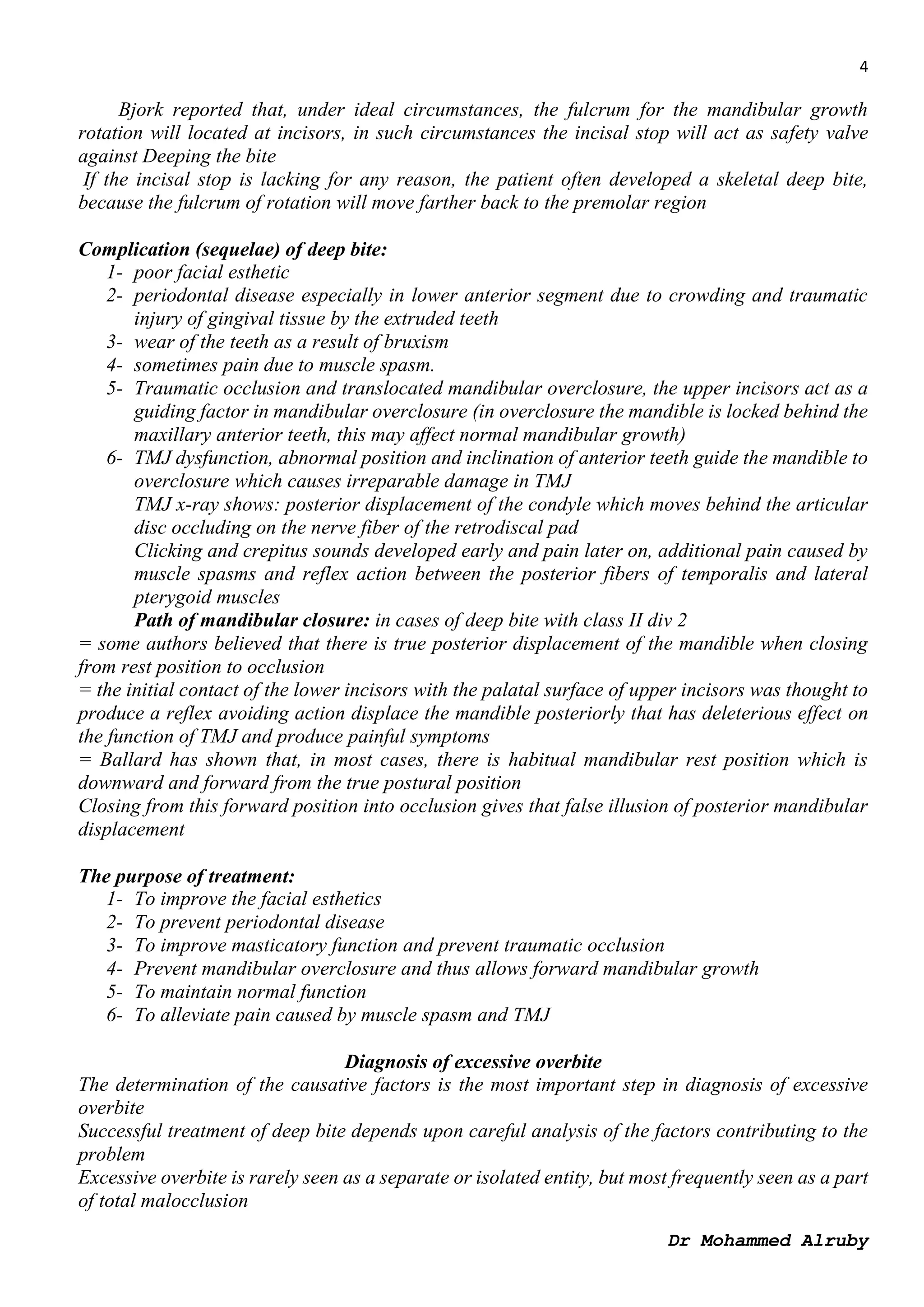 excessive over bite in orthodontics.docx