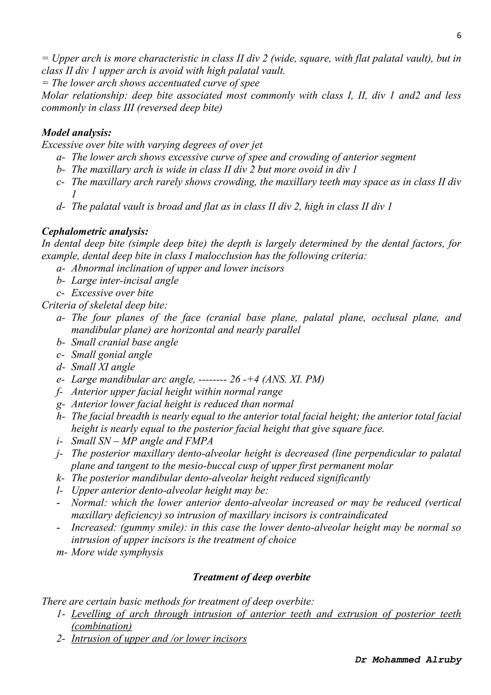 excessive over bite in orthodontics.docx