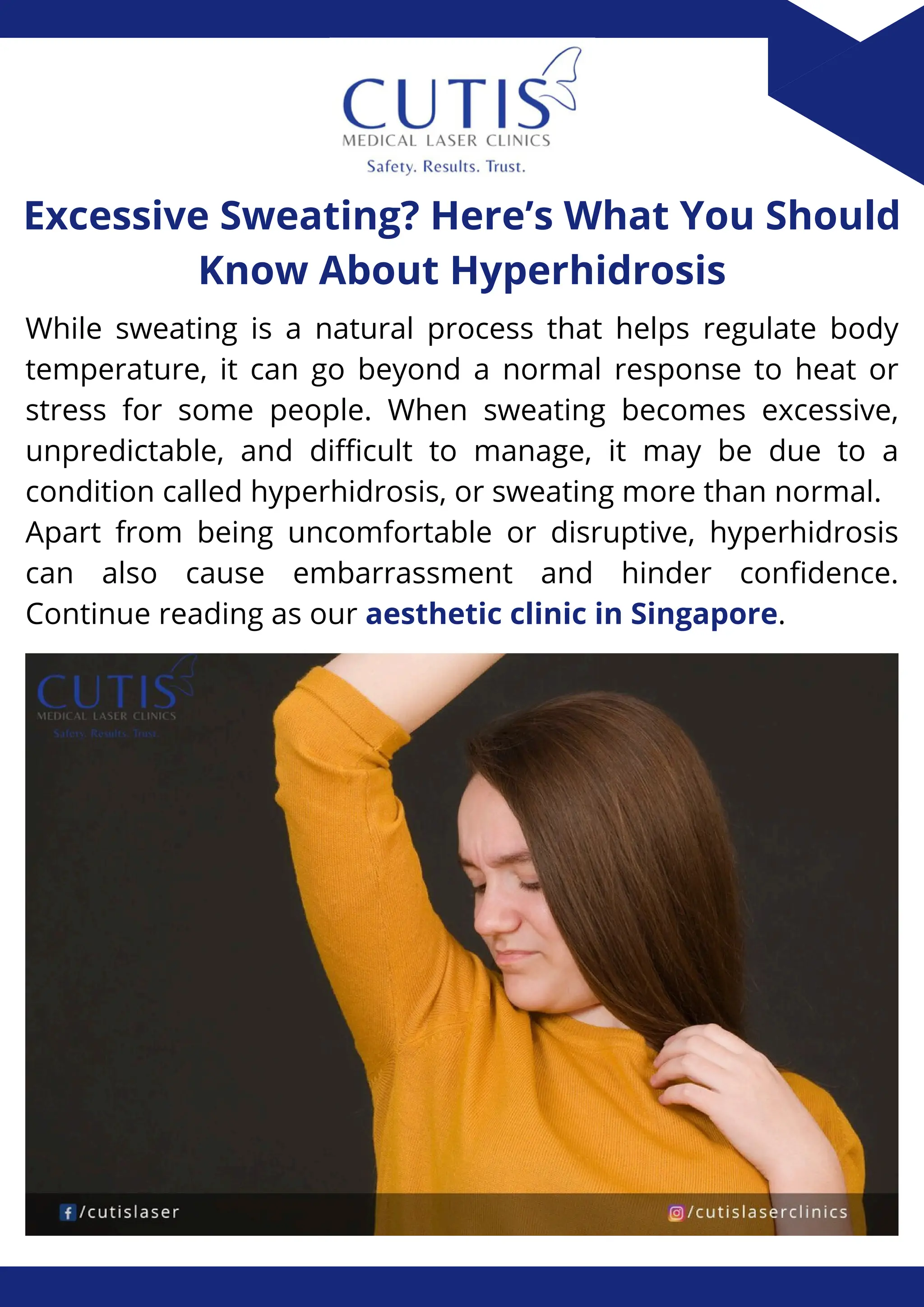 Excessive Sweating Here’s What You Should Know About Hyperhidrosis | PDF