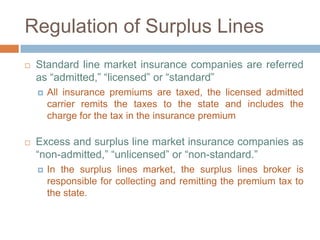 Excess & Surplus | PPTX