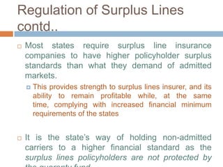 Excess & Surplus | PPTX