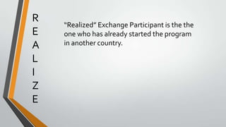 AIESEC Academy | Exchange Processes | PPT