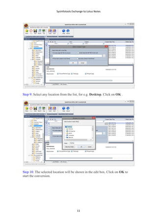 SysInfoTools Exchange to Lotus Notes Converter | PDF