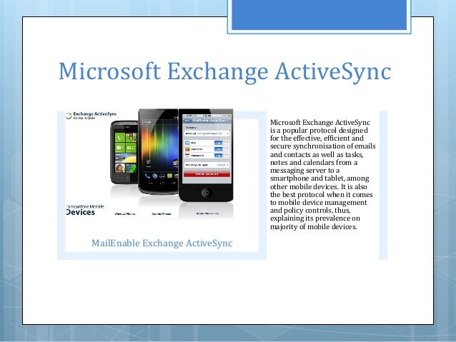 Activesync Exchange