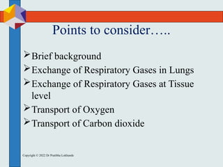 Exchange and Transport of Respiratory gases .pptx