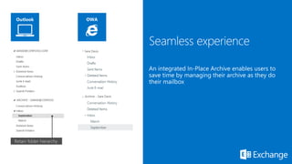 Microsoft Exchange 2013 archiving, e discovery, compliance and data ...