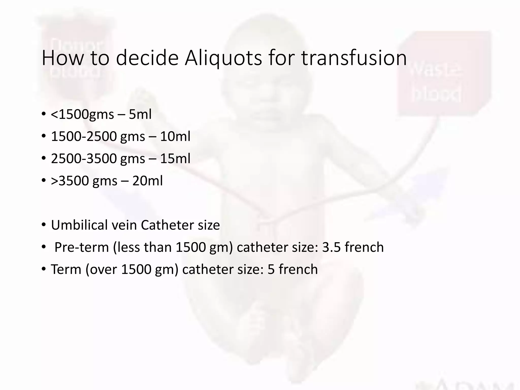 Exchange blood transfusion | PPTX