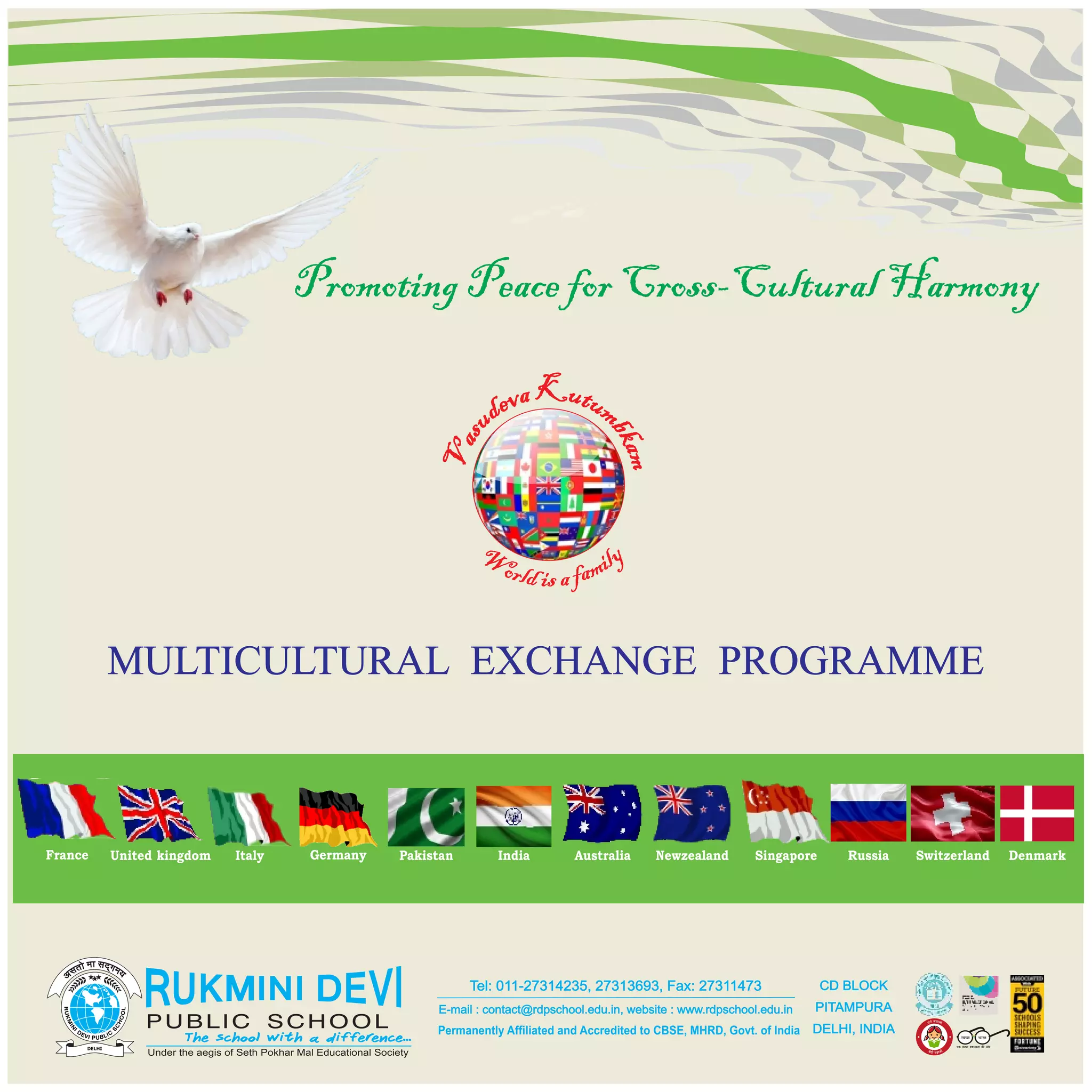 Embracing Diversity: RDPS's Multicultural Exchange Program | PDF
