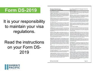 Exchange Immigration Regulations Session | PPT
