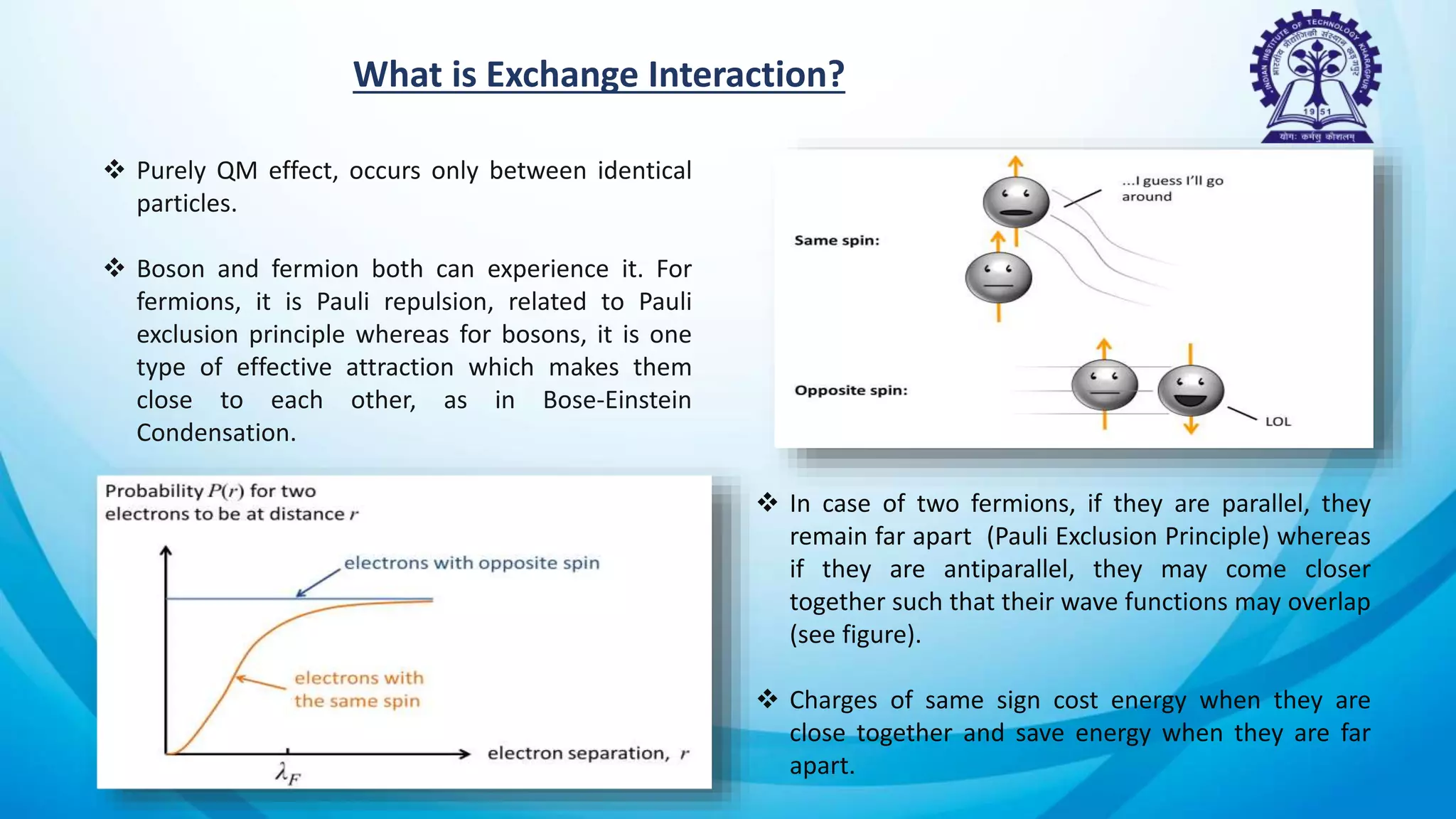 Exchange Interaction and their Consequences.pptx