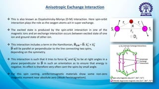 Exchange Interaction and their Consequences.pptx