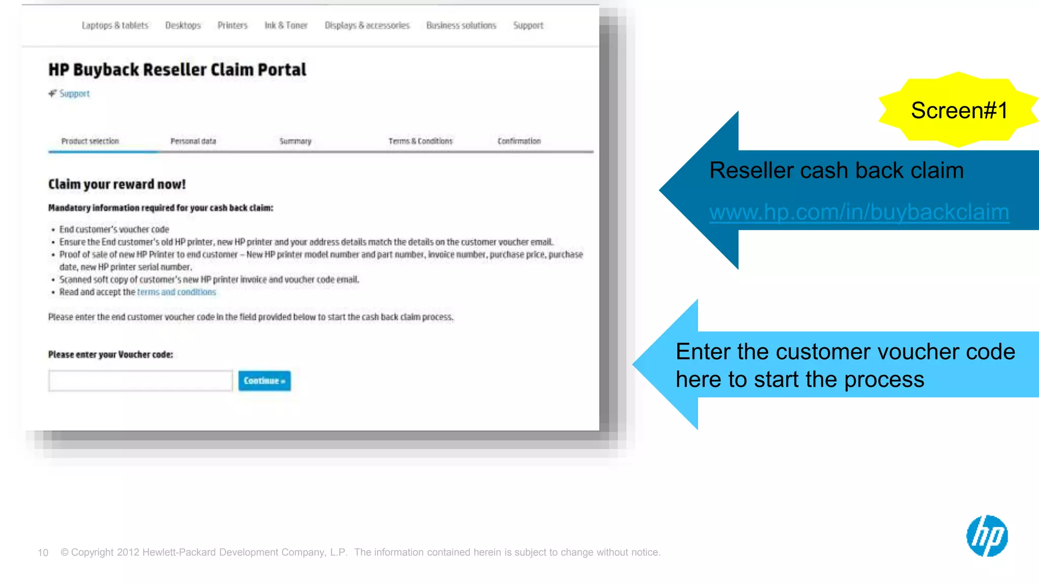 Exchange offer process -HP Printer | PPTX