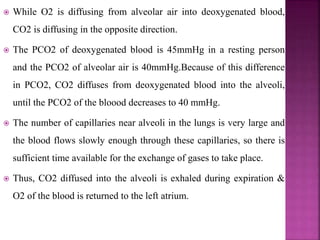Exchange of gases | PPTX