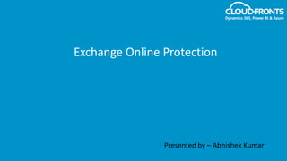 Exchange Online Protection | PPTX