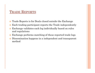 Exchange Operations | PDF | Commodities | Economy