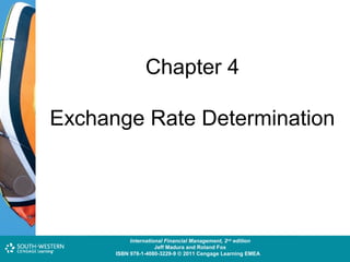 Exchange rate determination | PPT