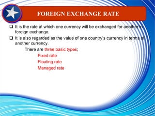 EXCHANGE RATE DETERMINATION | PPTX