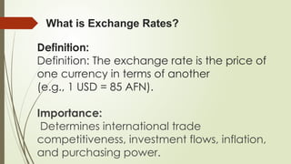 Exchange rate implementation on international stage.pptx