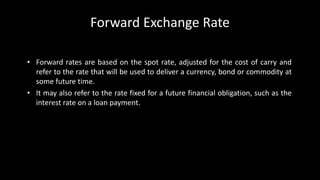 Exchange Rate Mechanism (ERM) & Exchange Rate and Types | PPTX