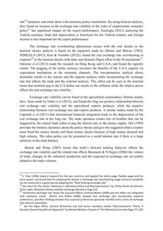 Exchange Rate Overshooting and its Impact on the Balance of Trade for ...