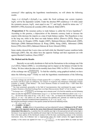 Exchange Rate Overshooting and its Impact on the Balance of Trade for ...