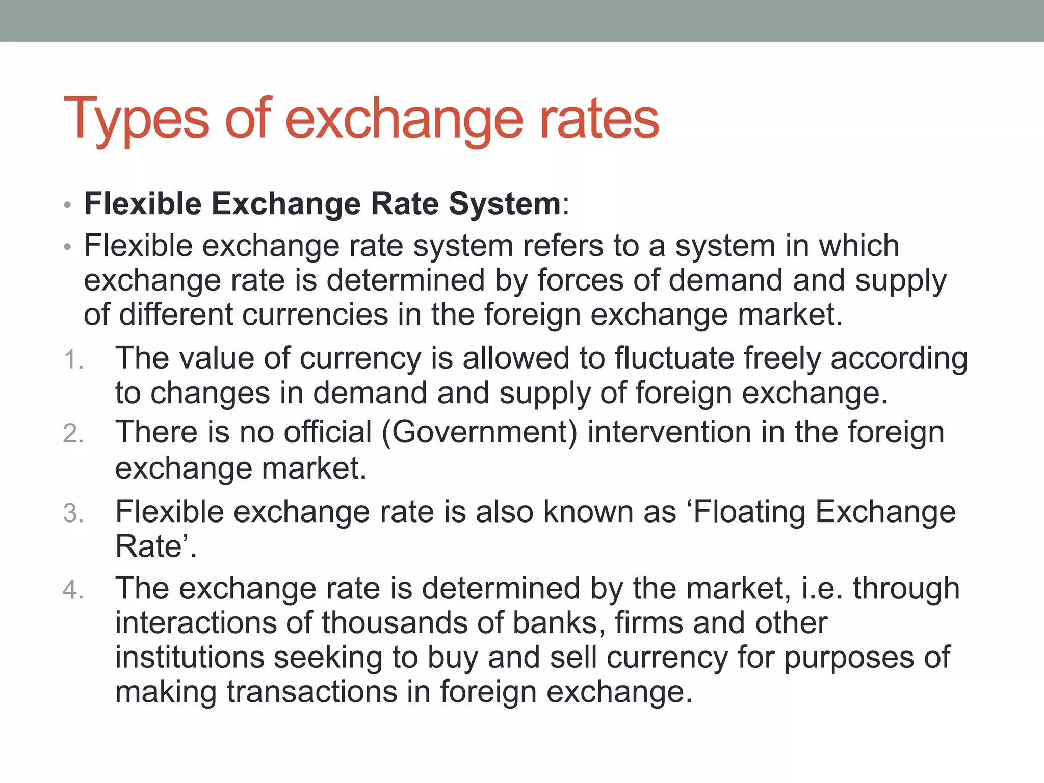 Exchange rates | PPTX