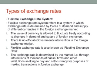 Exchange rates | PPTX