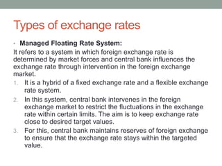 Exchange rates | PPTX