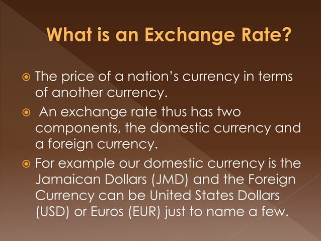 Exchange Rate | PPTX
