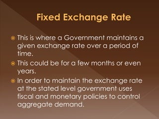 Exchange Rate | PPTX