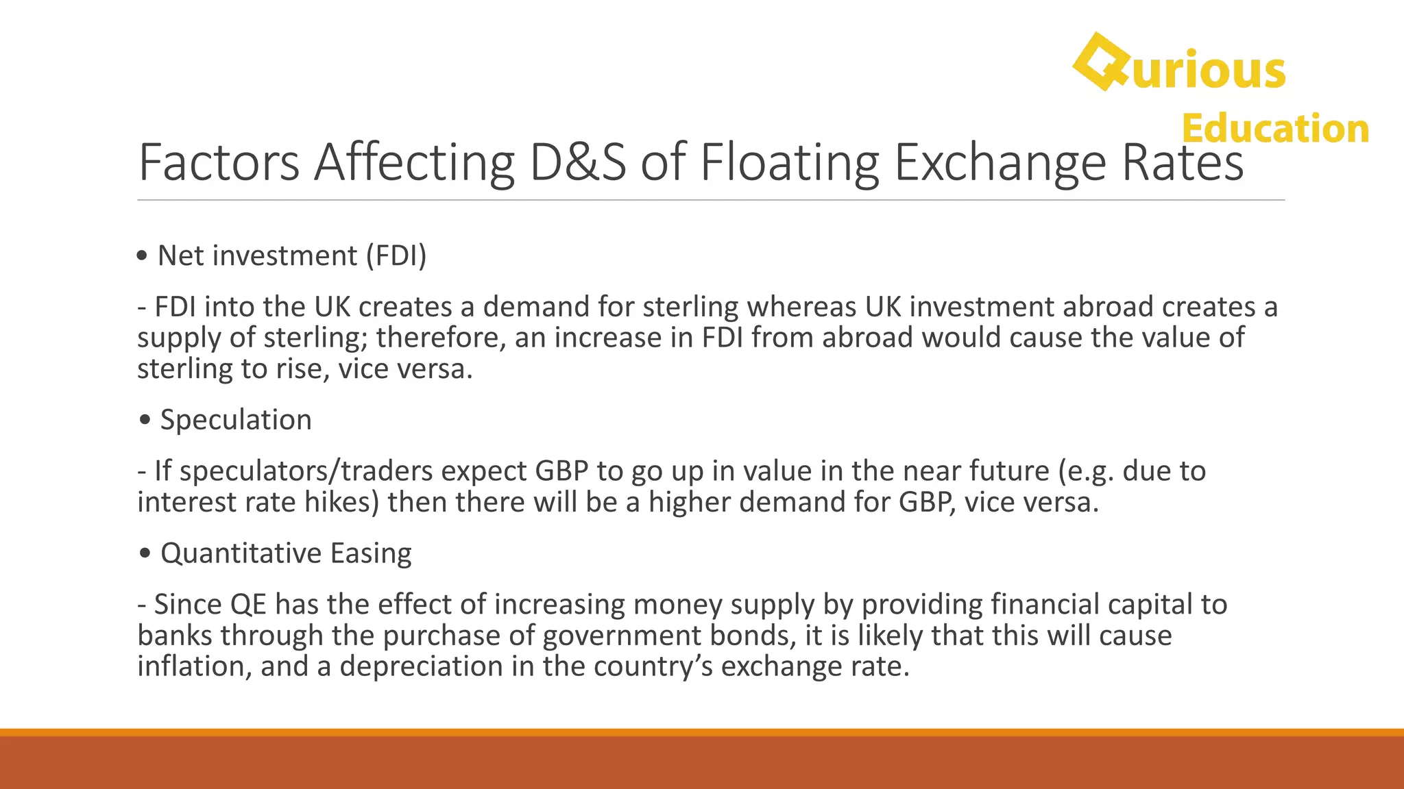 Exchange Rates Notes - A-level & IB Economics | PDF