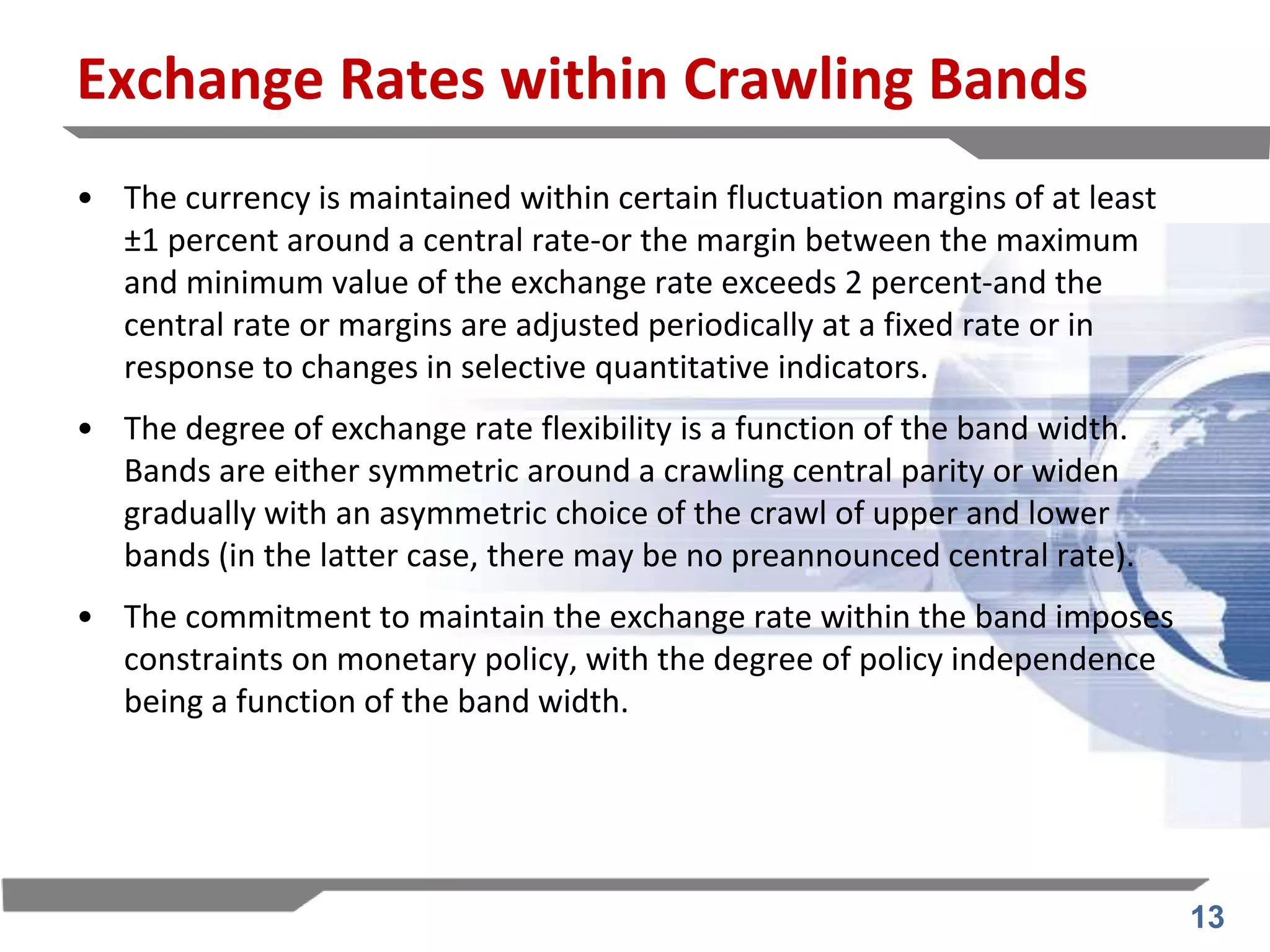 Exchange rate system | PPTX