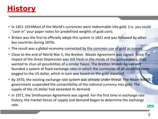 Exchange rate system | PPTX