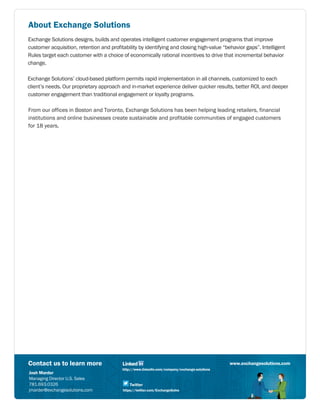 Exchange Solutions Datasheet_Ecommerce | PDF