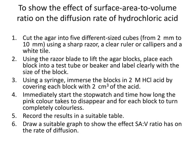 Exchange surfaces lesson 1 | PPTX | Chemistry | Science