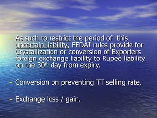 Exchange trade control | PPT