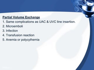 Exchange transfusion | PPTX