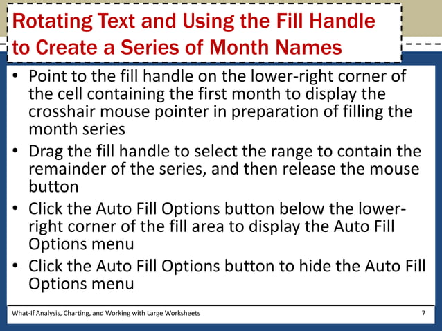 Excel chapter 03 | PPTX