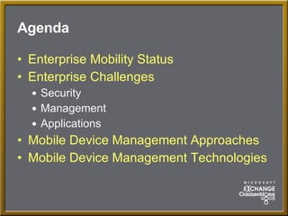 Mobile Device Management | PPT
