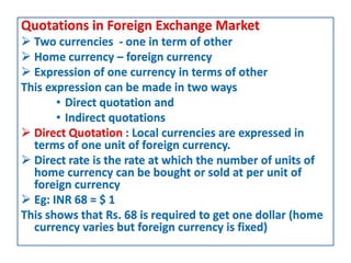 Exchnage rate determination | PPT