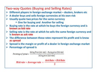 Exchnage rate determination | PPT