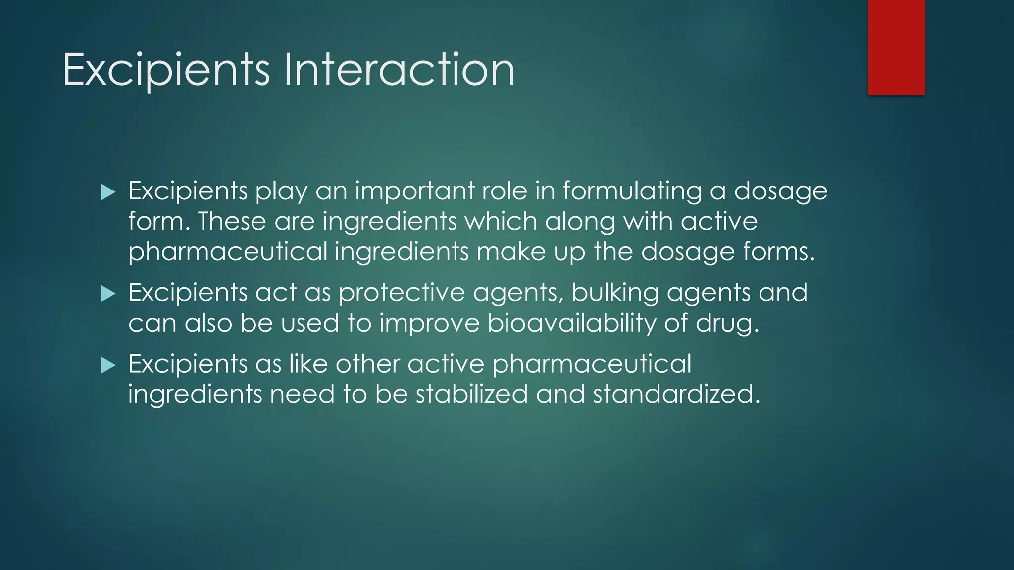 Excipient interaction sb | PDF | Digestive Disorders | Diseases and ...
