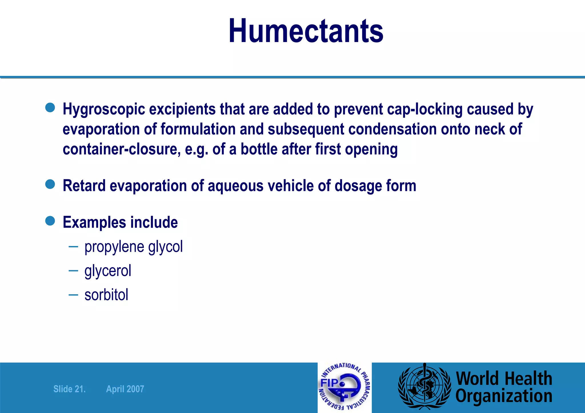Pharmaceutical Development with focus on Paediatric Formulations | PPT