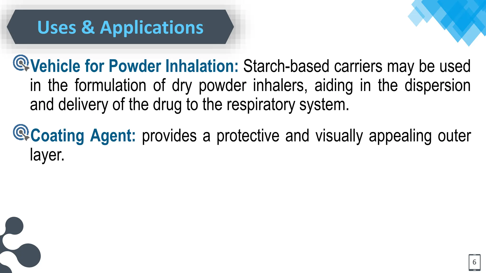 PHARMACEUTICAL EXCIPIENTS - LACTOSE AND STARCH | PPSX