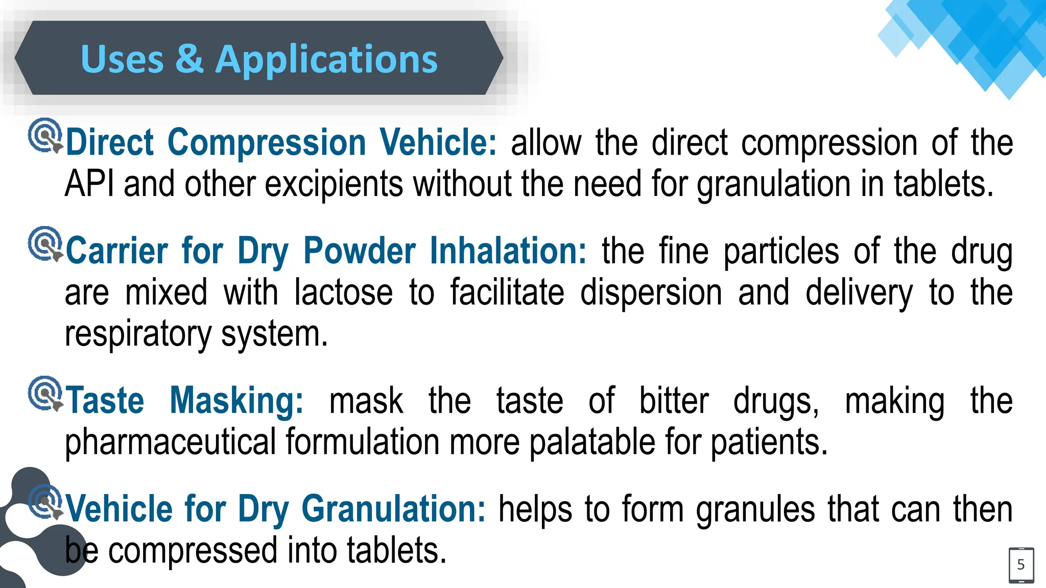 PHARMACEUTICAL EXCIPIENTS - LACTOSE AND STARCH | PPSX