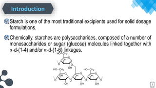 PHARMACEUTICAL EXCIPIENTS - LACTOSE AND STARCH | PPSX