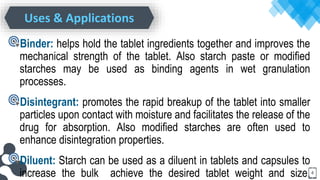 PHARMACEUTICAL EXCIPIENTS - LACTOSE AND STARCH | PPSX